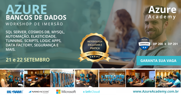 Azure Academy - Trilha Bancos de Dados em São Paulo - Sympla