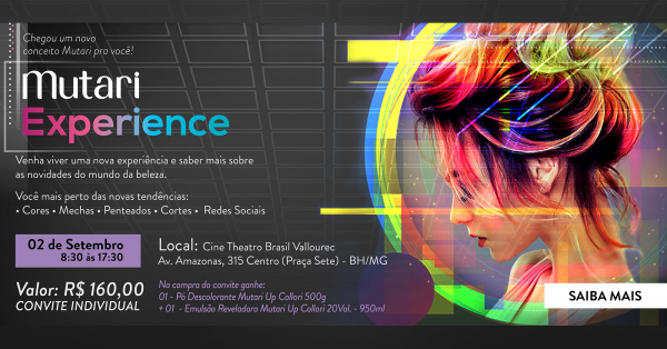 MUTARI EXPERIENCE em Belo Horizonte - Sympla