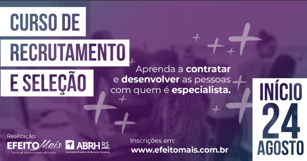 Curso de RECRUTAMENTO E SELEÇÃO - ABRH em Santa Maria - Sympla Curso de RECRUTAMENTO E SELEÇÃO - ABRH em Santa Maria - Sympla