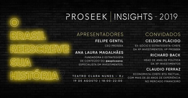 Proseek Insights 2019 em Rio de Janeiro - Sympla