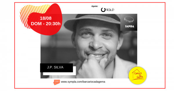 JP Silva dia 18 em Rio de Janeiro - Sympla