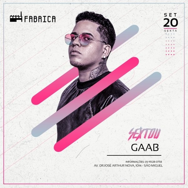 Show do Gaab em São Paulo - Sympla