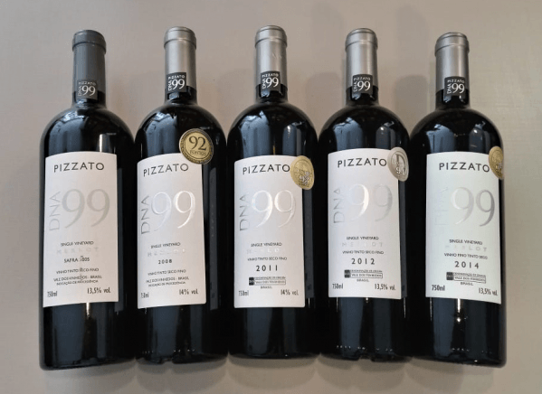 Degustação Vertical - Pizzato DNA 99 em Porto Alegre - Sympla