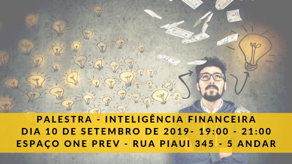 PALESTRA - INTELIGÊNCIA FINANCEIRA em Belo Horizonte - Sympla