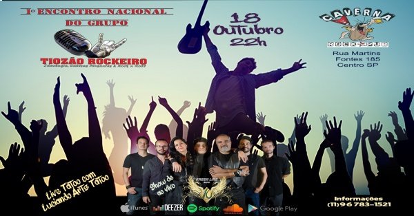 1º Encontro Nacional Tiozão Rockeiro em São Paulo - Sympla