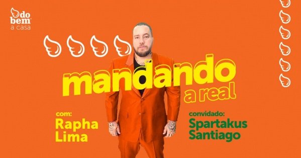 Talk show: Rapha Lima convida Spartakus Santiago em Rio de Janeiro - Sympla