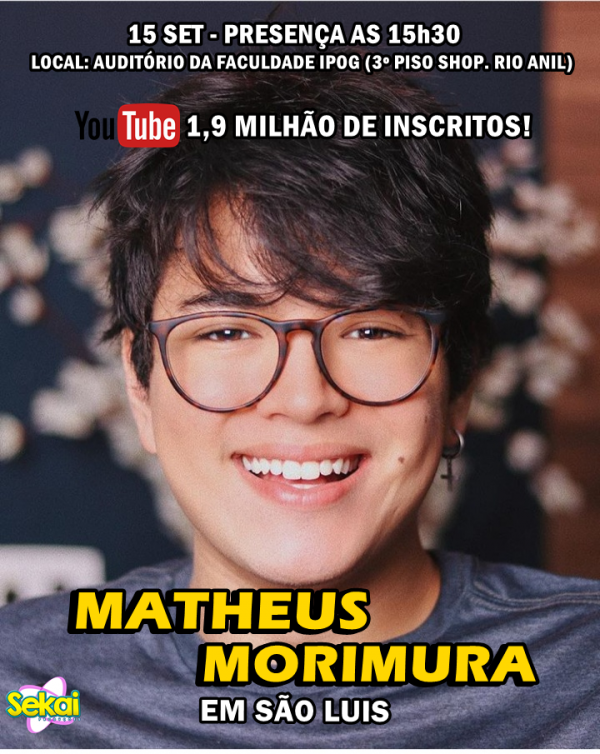 Morimura em São Luis! em São Luís - Sympla