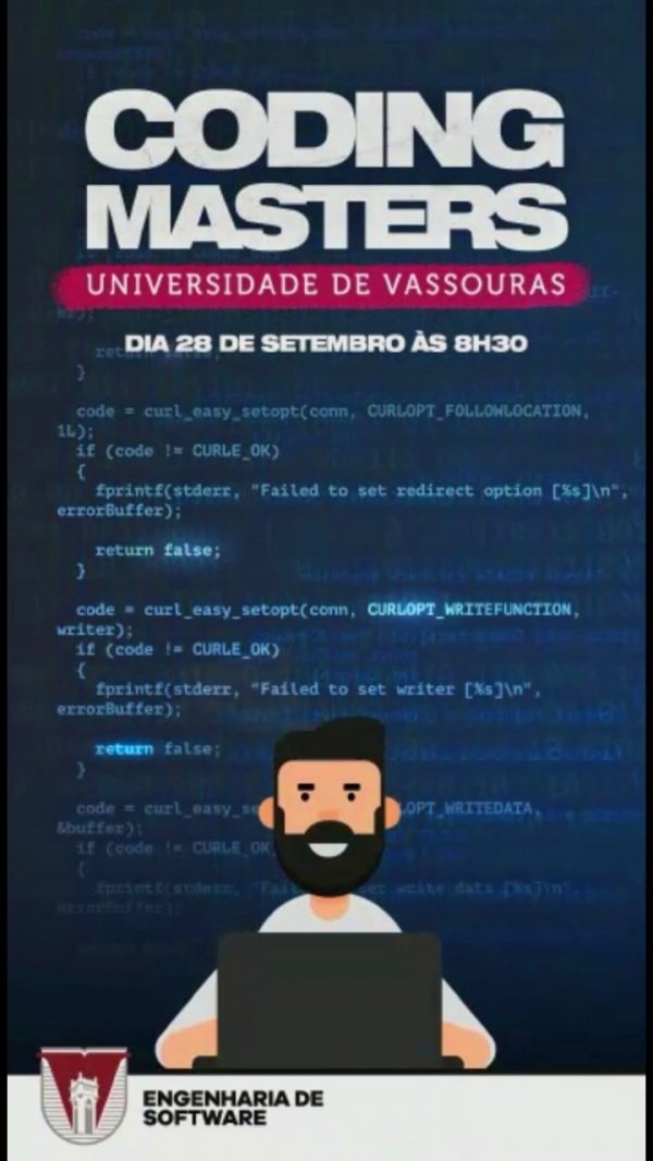 Coding Master em Vassouras - Sympla
