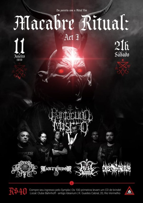 Macabre Ritual: Act I em Salvador - Sympla