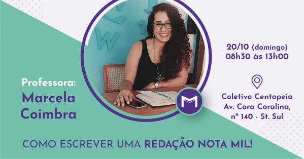Como escrever uma redação notal mil! em Goiânia - Sympla