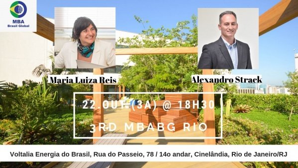 3o Encontro - MBA Brasil Global (Rio de Janeiro) em Rio de Janeiro - Sympla