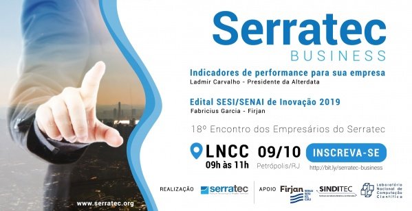 Serratec Business em Petrópolis - Sympla