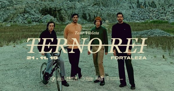 Terno Rei - Tour Violeta em Fortaleza em Fortaleza - Sympla