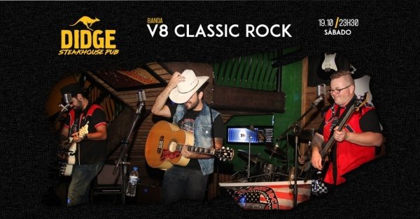 BANDA V8 CLASSIC ROCK em Balneário Camboriú - Sympla