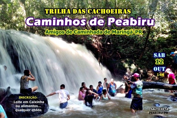 Trilha das cachoeiras - Peabiru PR em Peabiru - Sympla