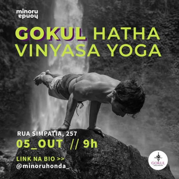 Aulão de Gokul Hatha Vinyasa Yoga (Cópia) em São Paulo - Sympla