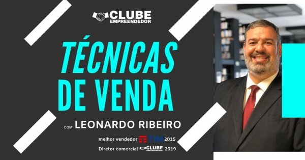 Técnicas de Venda - com Leonardo Ribeiro em Rio de Janeiro - Sympla