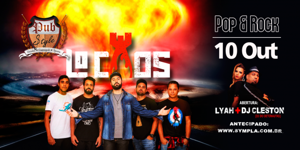 Banda LoCaos, DJ Cleston (Detonautas) e Lyah em Macaé - Sympla
