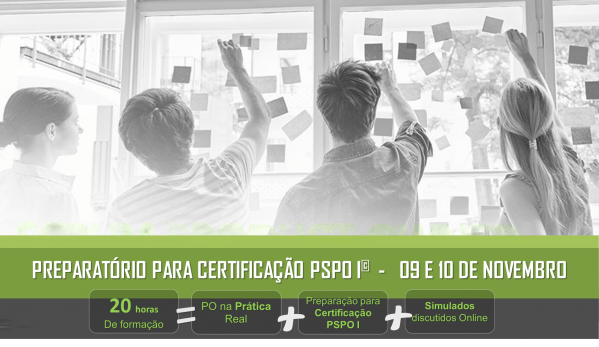 Scrum Product Owner na Prática + Preparatório Certificação PSPO I | São ...