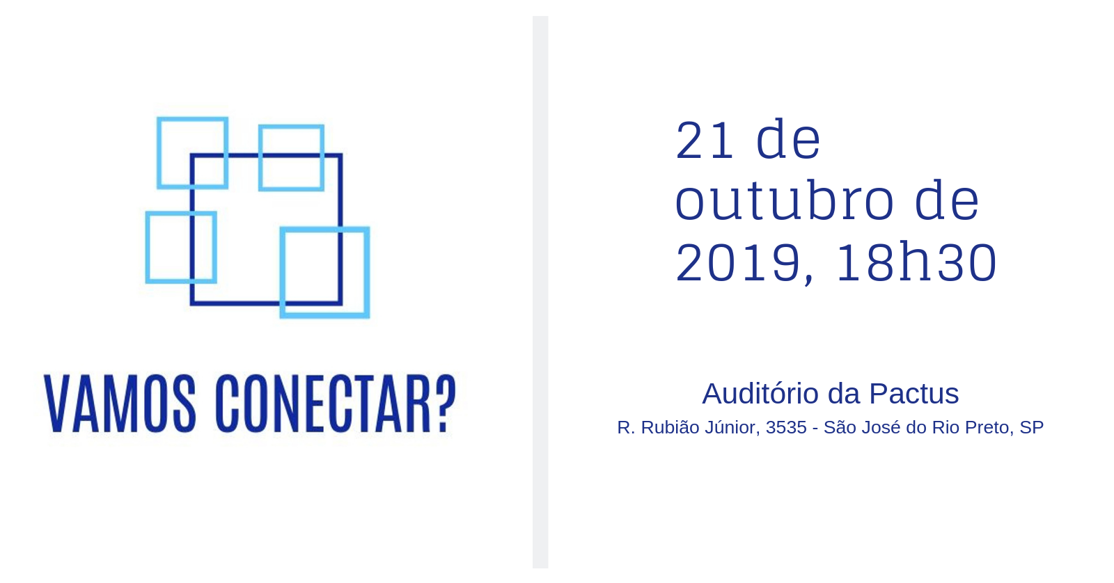 VAMOS CONECTAR? - Sympla