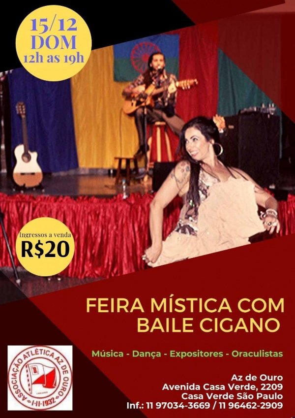 Feira Mistica com Baile Cigano em São Paulo - Sympla