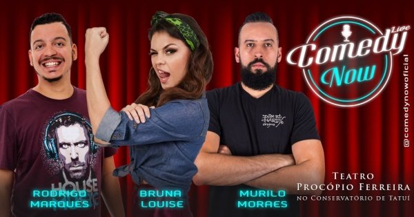 Rodrigo Marques - Bruna Louise - Murilo Moraes em Tatuí - Sympla