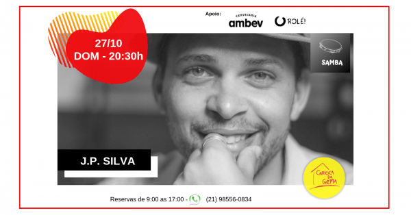 JP Silva em Rio de Janeiro - Sympla