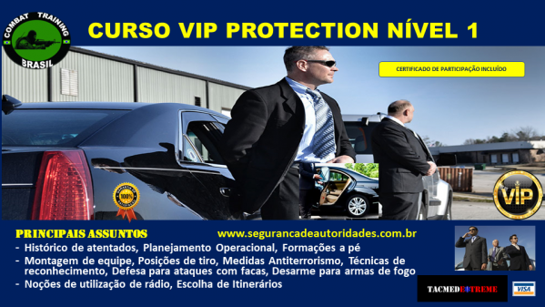 CURSO VIP PROTECTION NÍVEL 1 em Rio de Janeiro - 2023 - Sympla