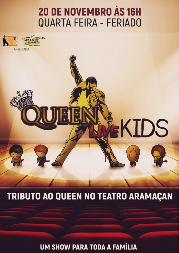Queen Live Kids em Santo André - Sympla