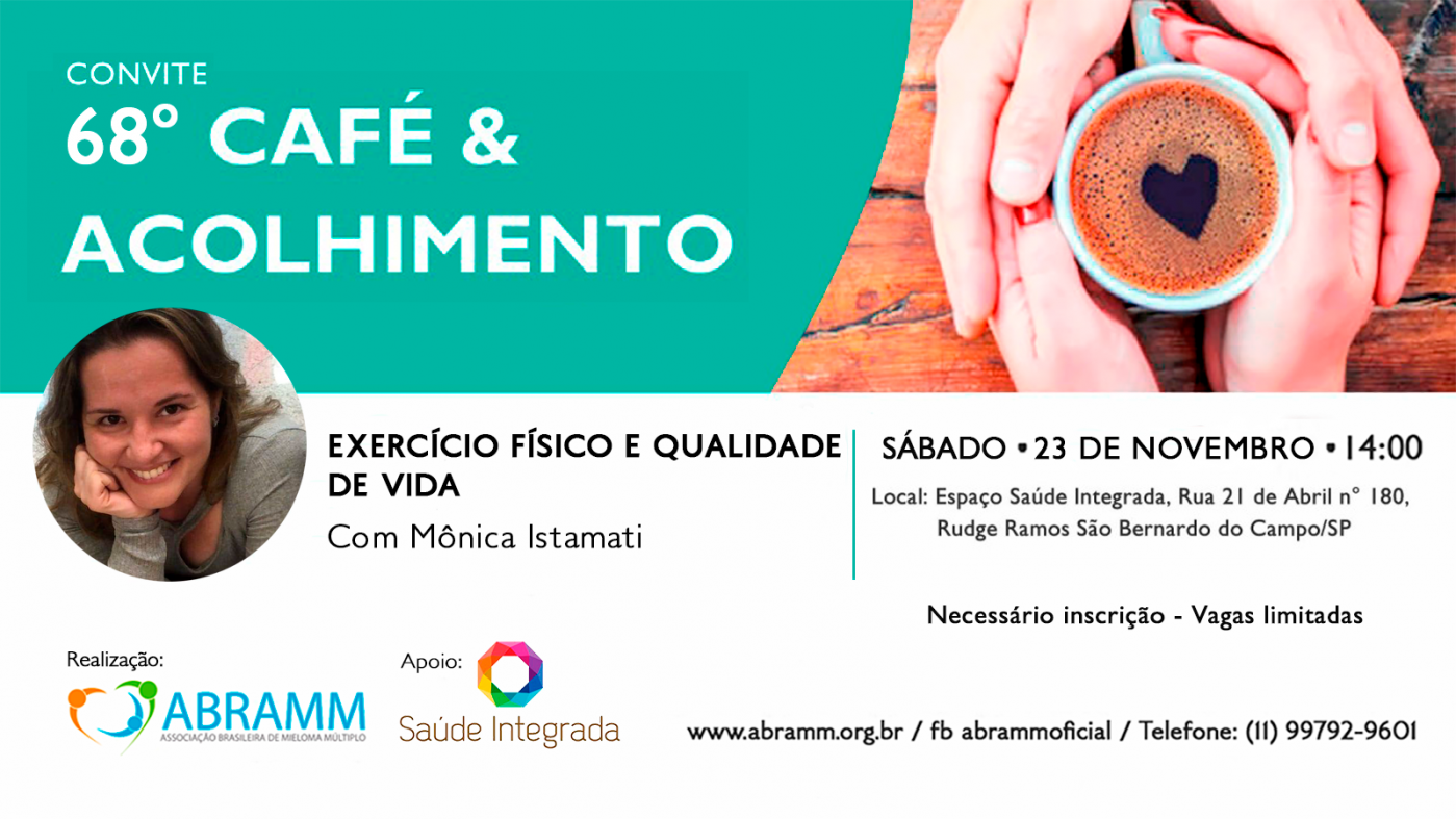68º Café & Acolhimento - ABRAMM em São Bernardo do Campo - Sympla