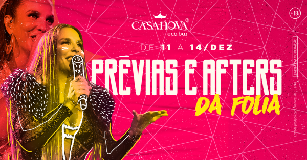 PREVIAS E AFTERS DA FOLIA em Natal - Sympla