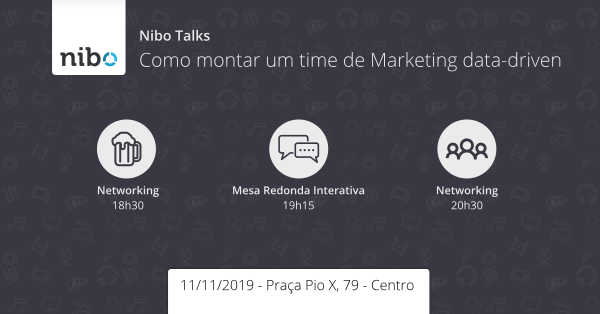 Nibo Talks: Como montar um time de Marketing data-driven em Rio de Janeiro - Sympla