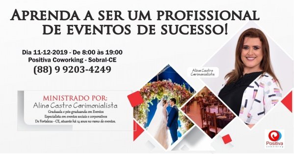 APRENDA A SER UM PROFISSIONAL DE EVENTOS DE SUCESSO - CURSO DE ...