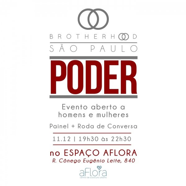 Brotherhood SP - Sessão "Poder" em São Paulo - Sympla