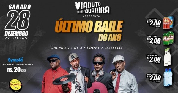 Viaduto de Madureira - Último Baile do Ano em Rio de Janeiro - Sympla