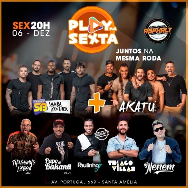 Play na Sexta em Belo Horizonte - Sympla