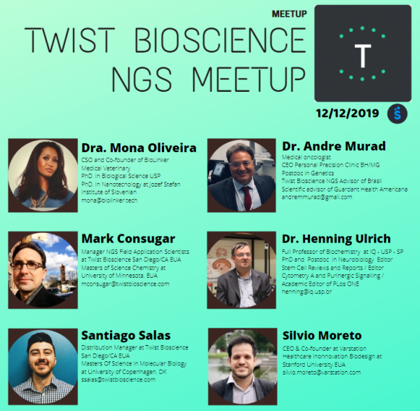 Twist Bioscience NGS MEETUP em São Paulo - Sympla