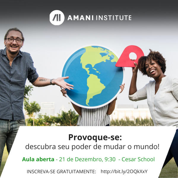 Aula aberta - Provoque-se: descubra seu poder de mudar o mundo! em ...