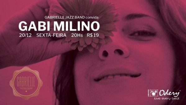 Show GABI MILINO & GABRIELLE JAZZ BAND em São Carlos - Sympla