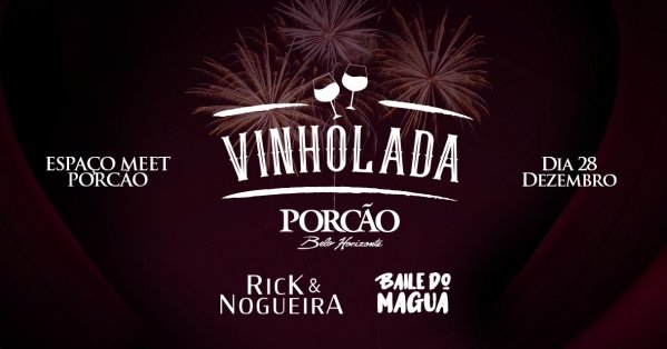 Vinholada Porcão em Belo Horizonte - Sympla