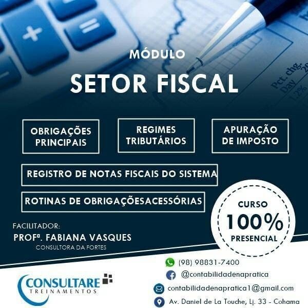 MODULO SETOR FISCAL em São Luís - Sympla