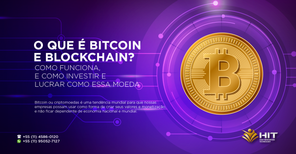O que é Bitcoin e Blockchain? Como funciona? Como investir? - Saiba como lucrar com essa moeda ...