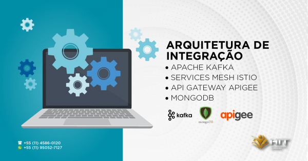 ARQUITETURA DE INTEGRAÇÃO USANDO APACHE KAFKA, SERVICES MESH ISTIO, API ...