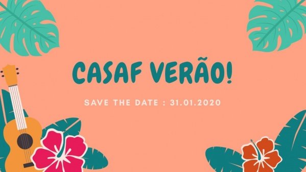 CASAF DE VERÃO em Rio de Janeiro - Sympla