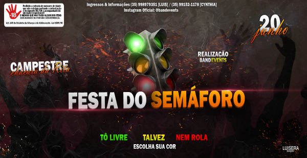 Festa do Semáforo - 3° Edição em Campestre - Sympla