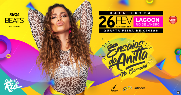 Ensaios da Anitta no Carnaval em Rio de Janeiro - Sympla