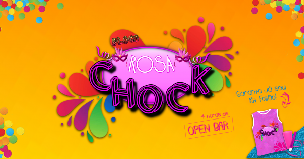 Bloco Rosa Chock 2020 | OPEN BAR em São Sebastião - 2023 - Sympla