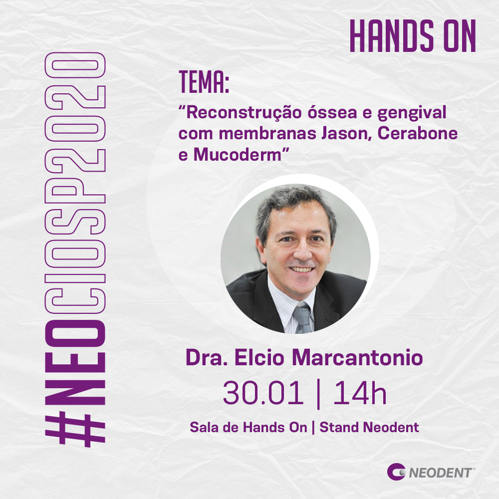 HANDS ON NEODENT - Recostrução óssea e gengival com membrana Jason ...