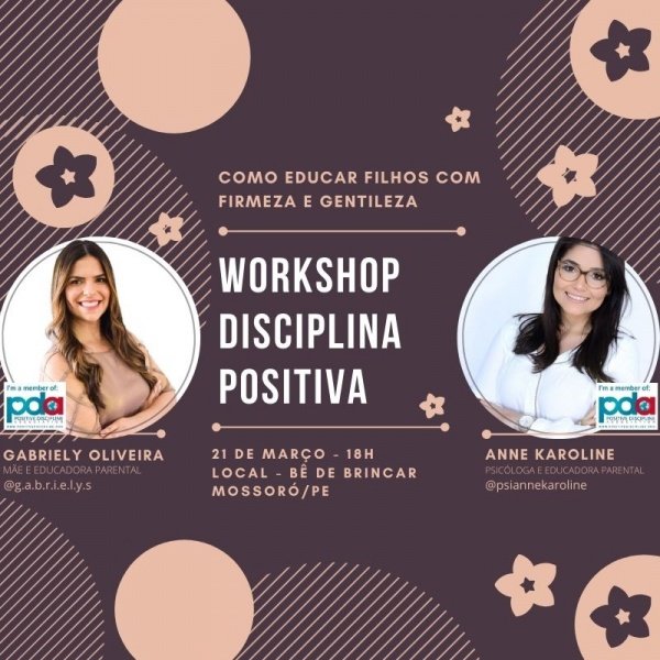 WORKSHOP DISCIPLINA POSITIVA em Mossoró - Sympla