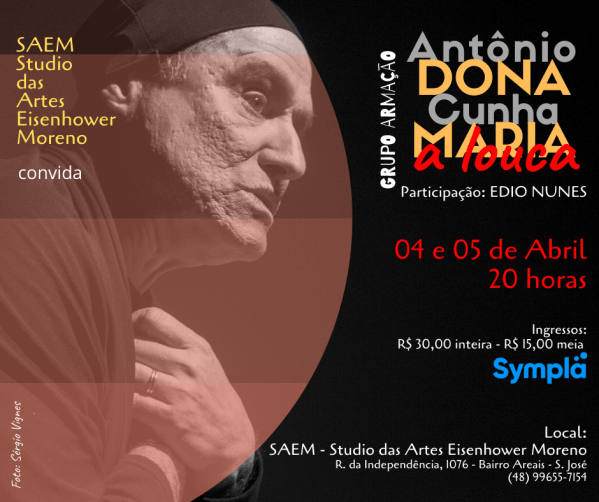 Dona Maria a Louca em São José - Sympla